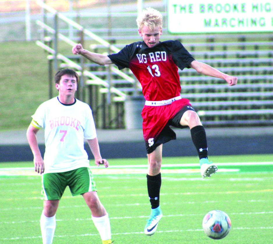 All Big Red needed was one goal from Delelles to beat rival Brooke ...